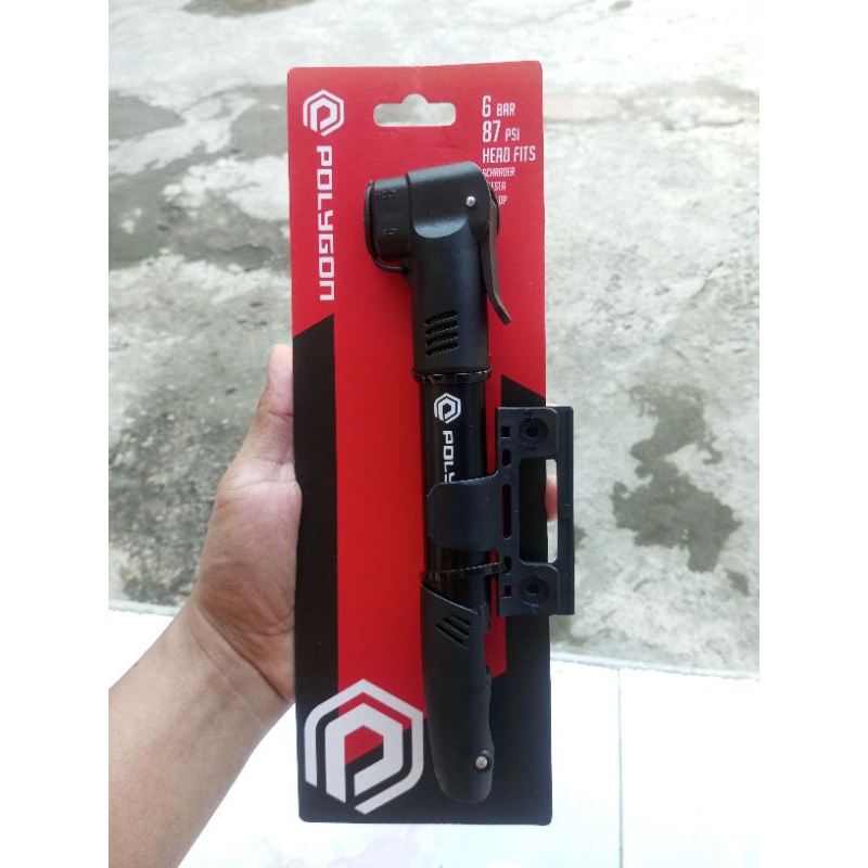 Jual Pompa sepeda portable Polygon | Shopee Indonesia