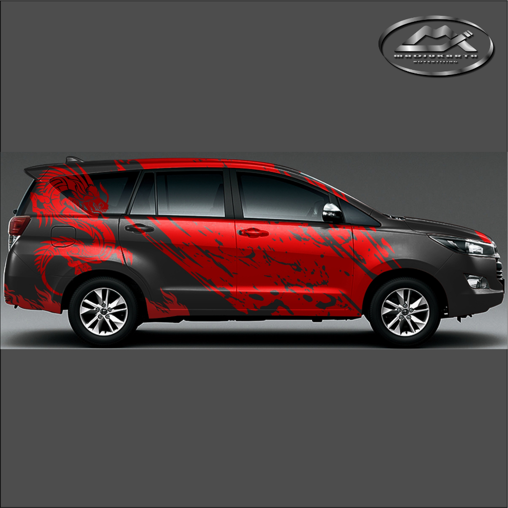 Jual STICKER DECAL MOBIL KIJANG INNOVA STIKER STRIPING TOYOTA BISA ...