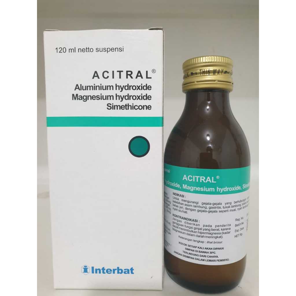 Jual Acitral syrup (120ml) | Shopee Indonesia