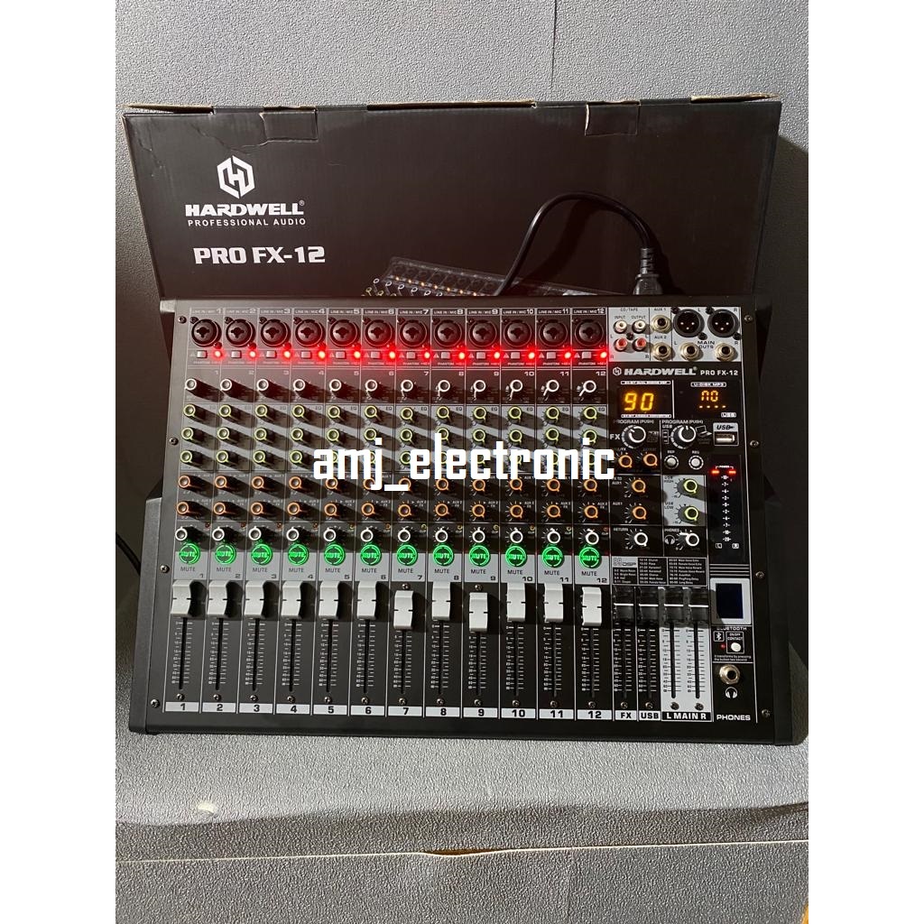 Jual MIXER HARDWELL PRO FX12 ORIGINAL MIXER 12 CHANNEL HARDWELL PRO ...