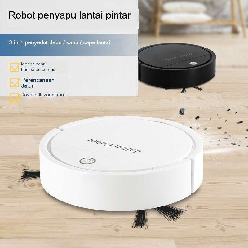 Jual HS Gabor Robot Vacum Cleaner Dan Pel Portable Smart Sweeping 3in1 Vacuum Sapu Vaccum ...