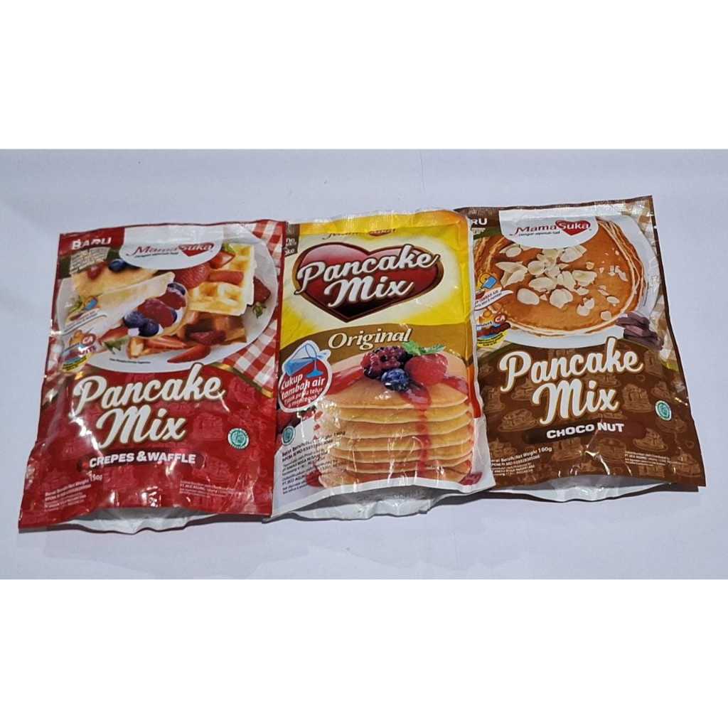 Jual TEPUNG PANCAKE MIX MAMASUKA 190gr // PUDING MIX CHOCO TRUFFLE ...