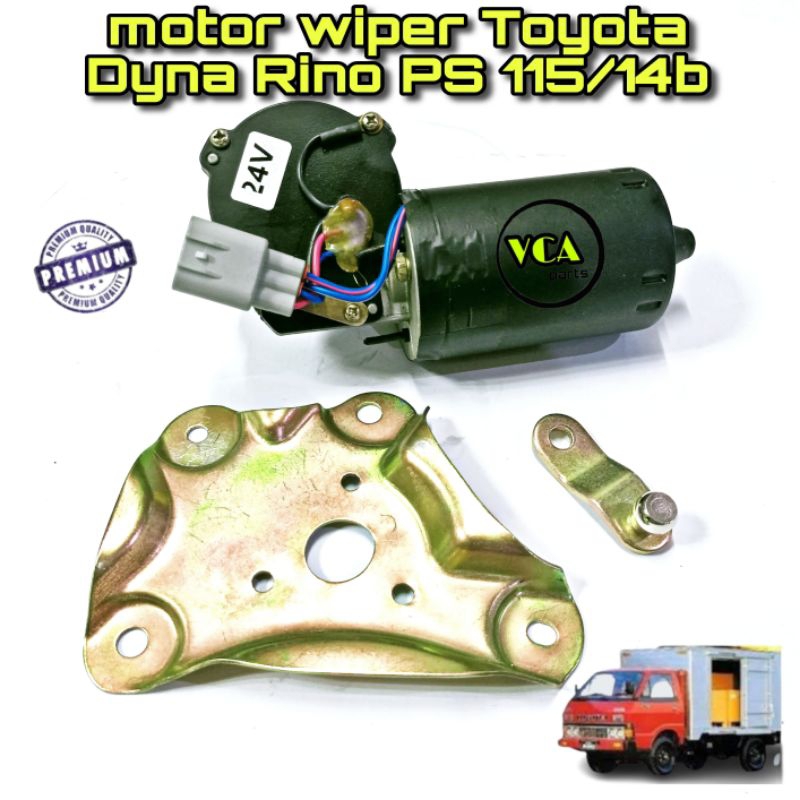 Jual DINAMO MOTOR WIPER TOYOTA DYNA RINO PS 115/14B 24V | Shopee Indonesia