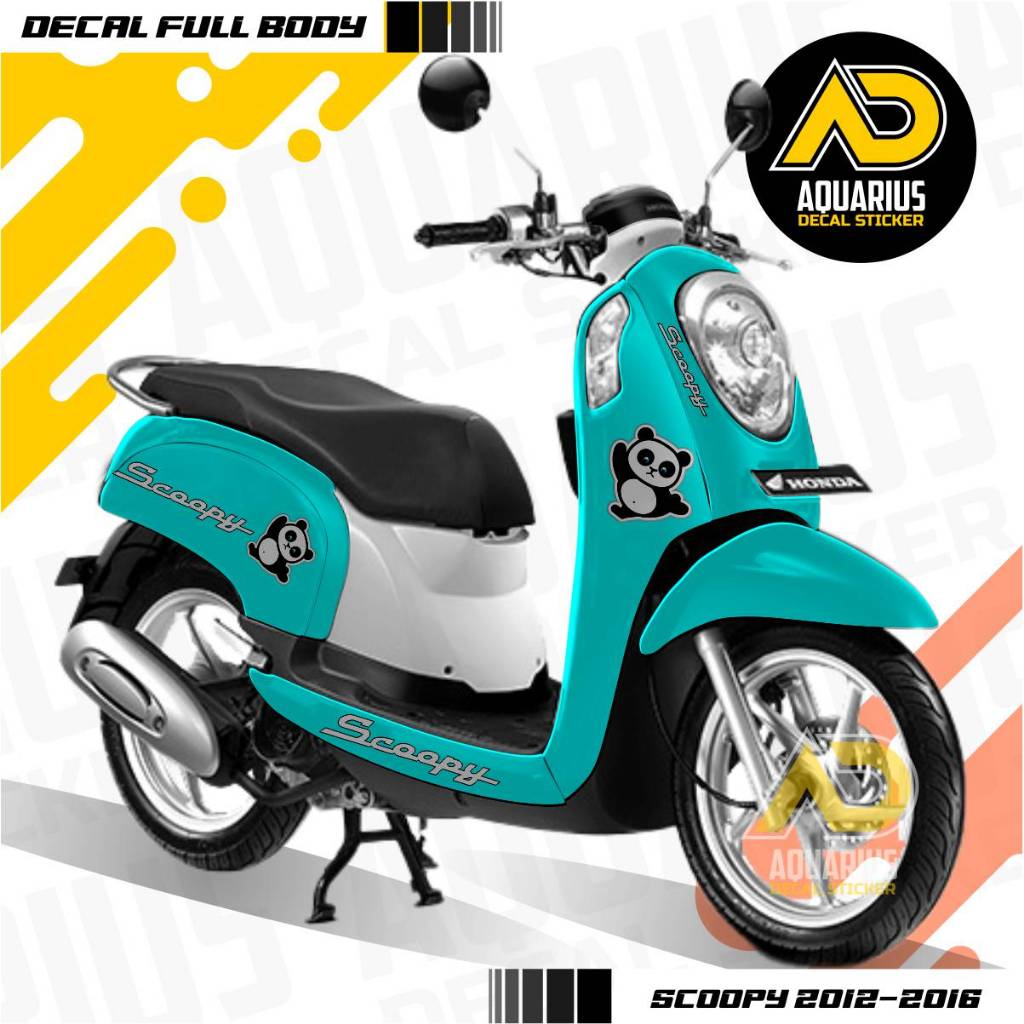 Jual Decal Fullbody Scoopy 2012-2016 / Sticker Variasi Honda Scoopy ...