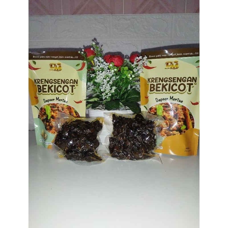 Jual KRENGSENGAN BEKICOT / Rica bekicot 250 gram | Shopee Indonesia
