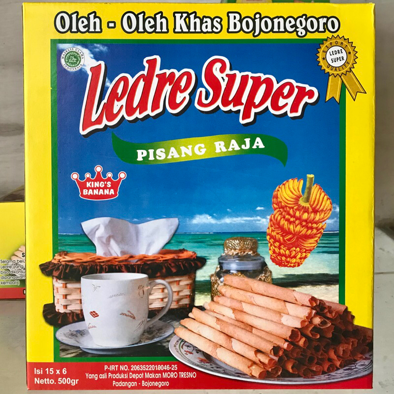 Jual Ledre Super Pisang Raja Box Jumbo Makanan Ringan Khas Bojonegoro ...