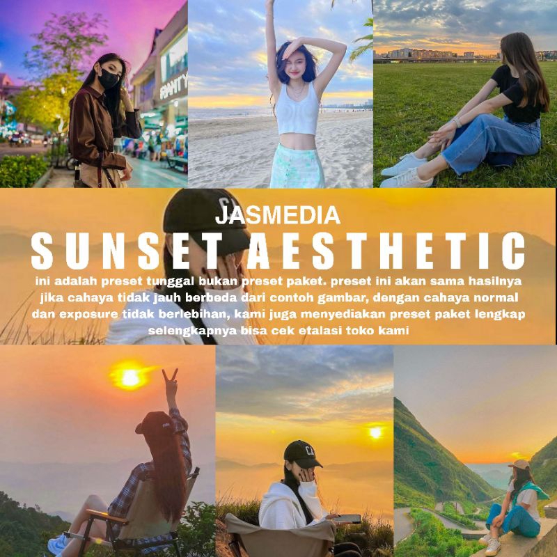 Jual PRESET LIGHTROOM SUNSET AESTHETIC STREET PHOTOGRAPHY PREMIUM PRESET - (iOS & ANDROID ...