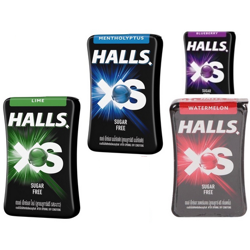 Jual Halls XS Candy Sugar Free/ Permen Halls XS Sugar Free | Shopee ...