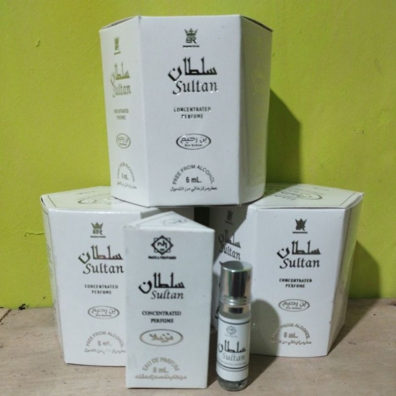 Jual Sultan parfum paket usaha 6 pcs kemasan 6 ml Parfum Pria Wanita ...