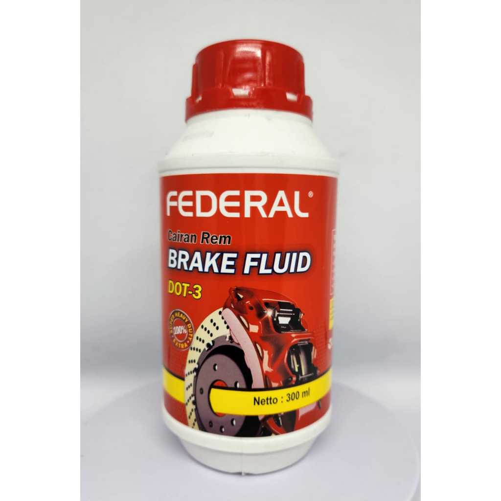 Jual BRAKE FLUID - MINYAK REM CAIRAN OLI REM 300ML FEDERAL HQ FED HQ | Shopee Indonesia