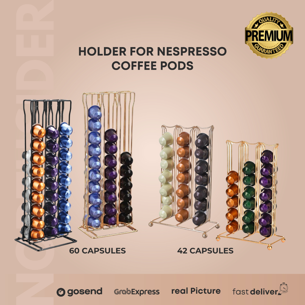 Jual Nespresso capsules holder stand rack Tempat kapsul kopi | Shopee ...