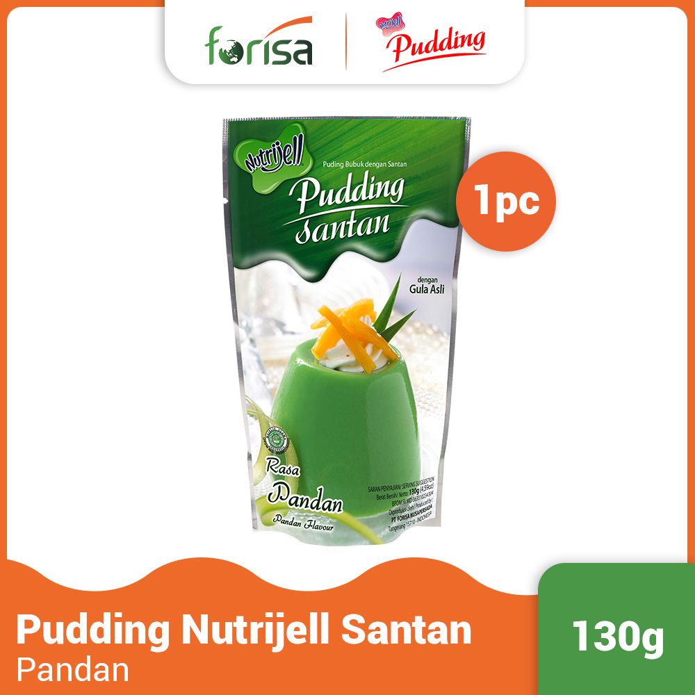 Jual Pudding Nutrijell Santan Rasa Pandan 130 gr | Shopee Indonesia