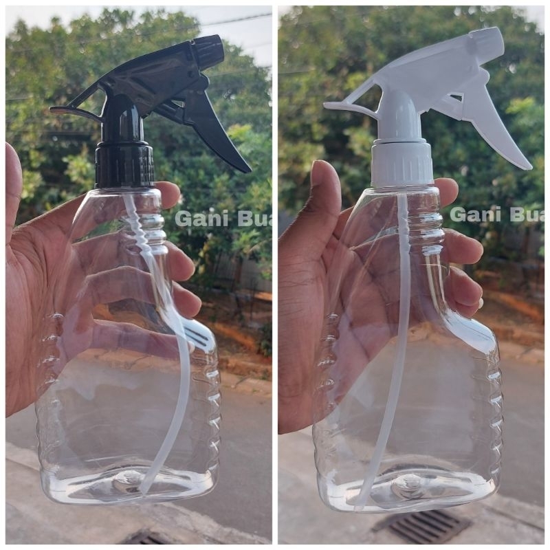 Jual BOTOL KISPRAY 450ML PET NATURAL/BOTOL SEMPROT LOUNDRY 450ML TUTUP BIG TRIGER | Shopee Indonesia