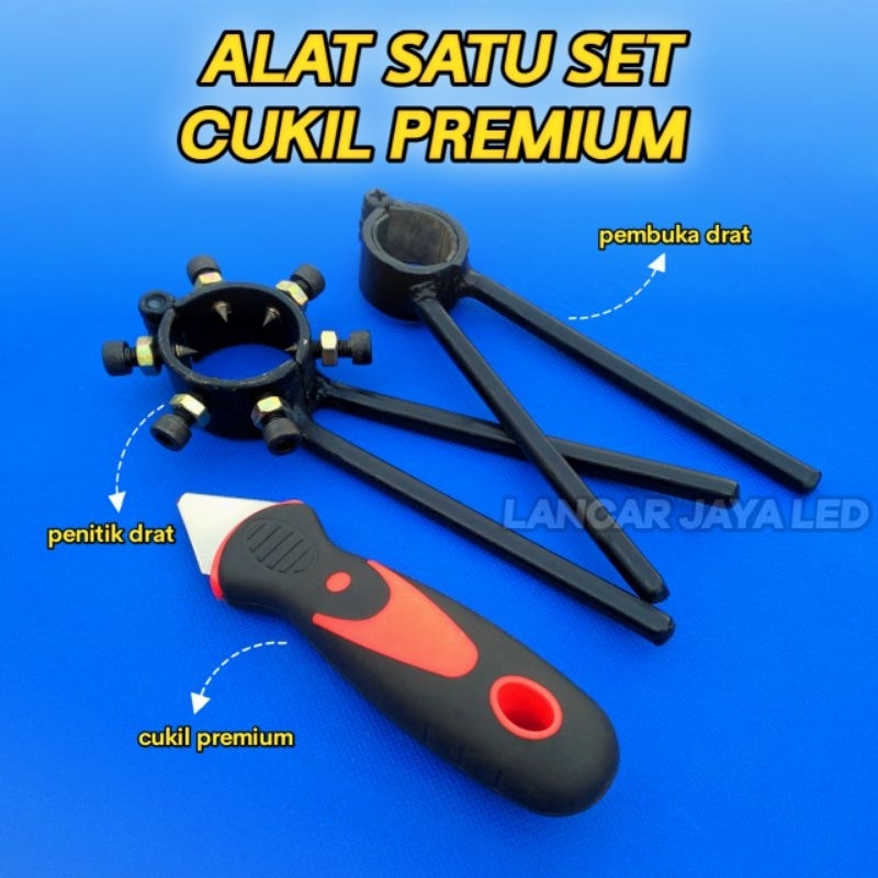 Jual ALAT SATU SET (CUKIL PREMIUM) Penitik Drat, Pembuka Drat, Cukil ...