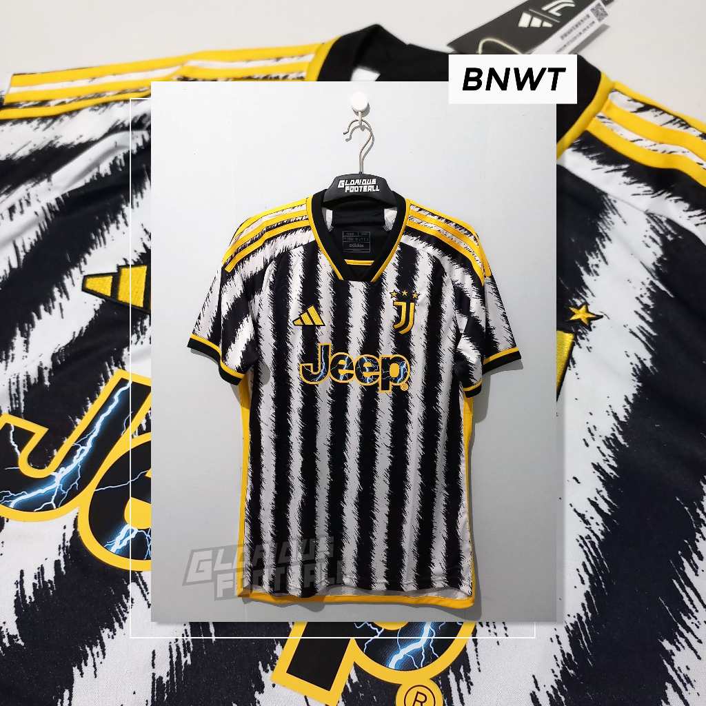 Jual Jersey Original Juventus Home 2023/2024 BNWT - HR8256 | Shopee ...