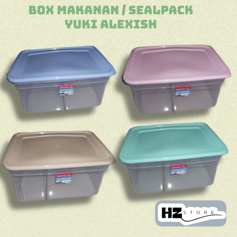 Jual SEALPACK YUKI / BOX MAKANAN / FOOD CONTAINER / TOPLES MAKANAN 2500 ...