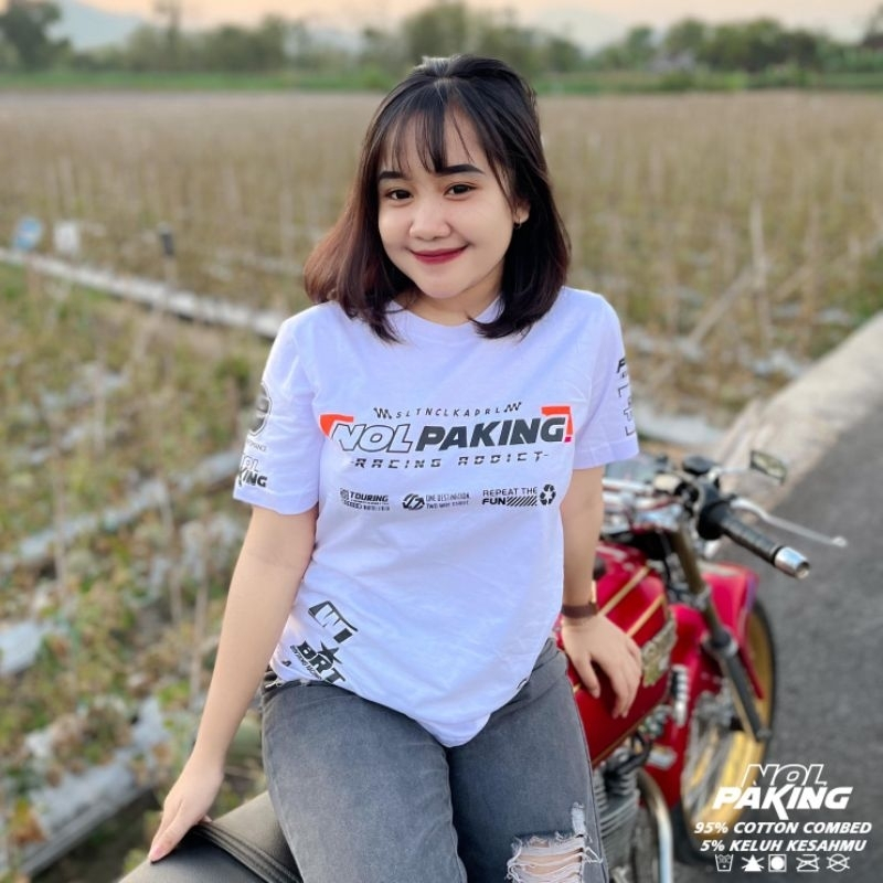 Jual Kaos Baju Nol Packing / Kaos Motor Honda Classic / Kaos Pria Wanita ~ FREE STIKER | Shopee ...