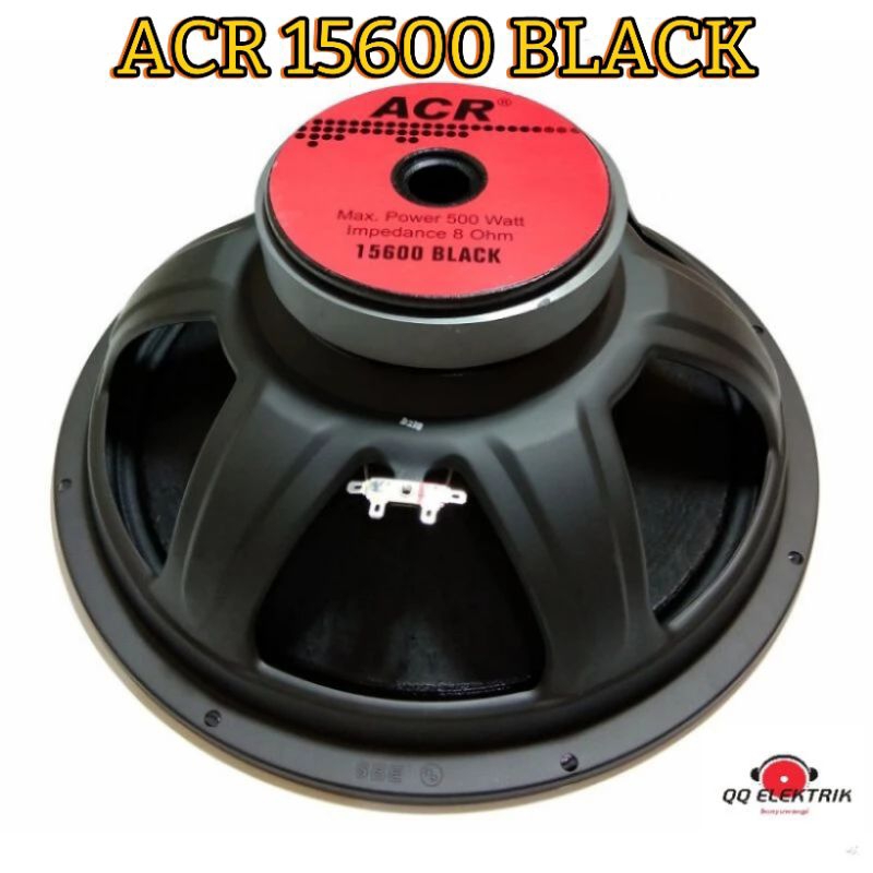 Jual Speaker ACR 15 inch ACR 15600 Black Woofer ACR 500 watt Original ...
