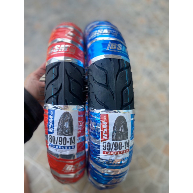 Jual Ban Tubles Motif Flemo Ukuran 80/90-14 & 90/90-14 Cocok Untuk ...