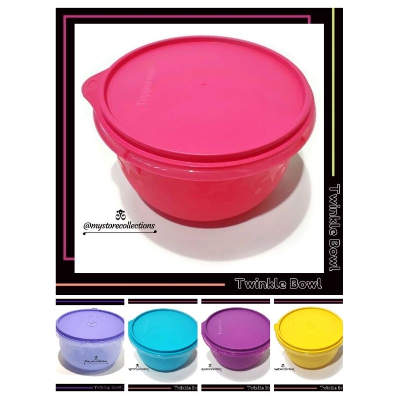 Jual Tupperware twinkle bowl 1,9L (1pcs) mangkok sayur prasmanan anti ...