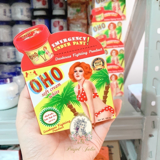 Jual OHO SOFT CREAM WHITE PREMIUM DARKNESS FIGHTING PRODUCT ORIGINAL THAILAND | Shopee Indonesia