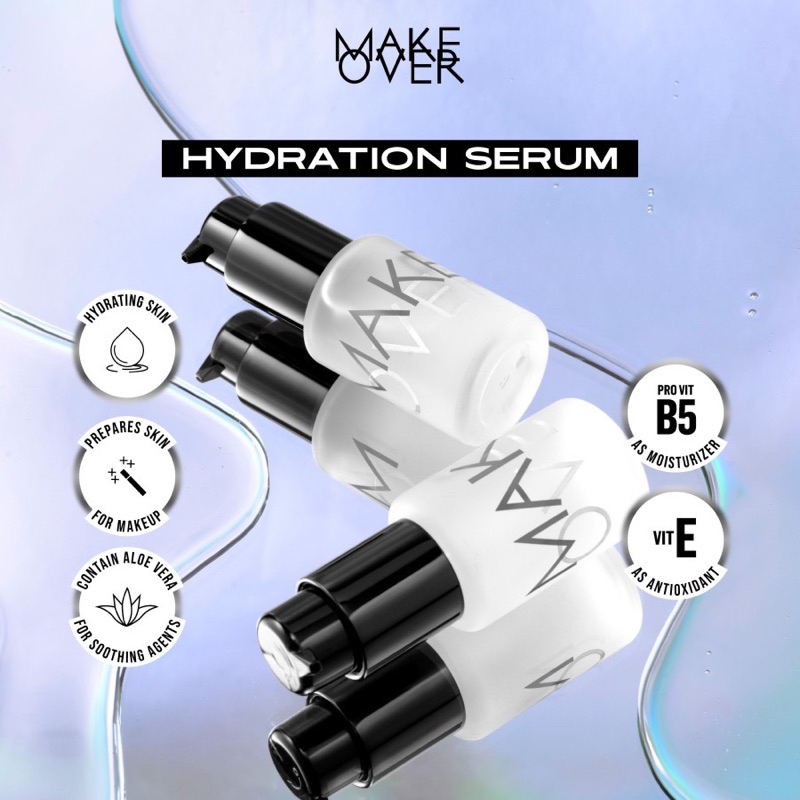 Jual Make Over Hydrating Serum Makeup Primer (Share In Jar) | Shopee ...