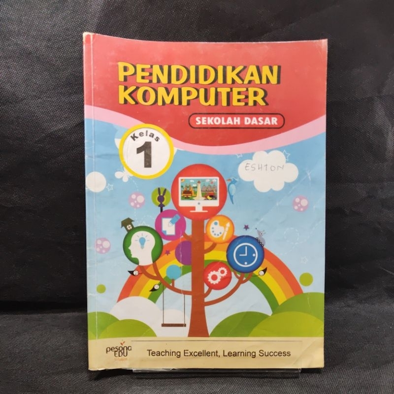 Jual Buku Pendidikan Komputer kelas 1, I, SD, Pesona Edu. | Shopee ...