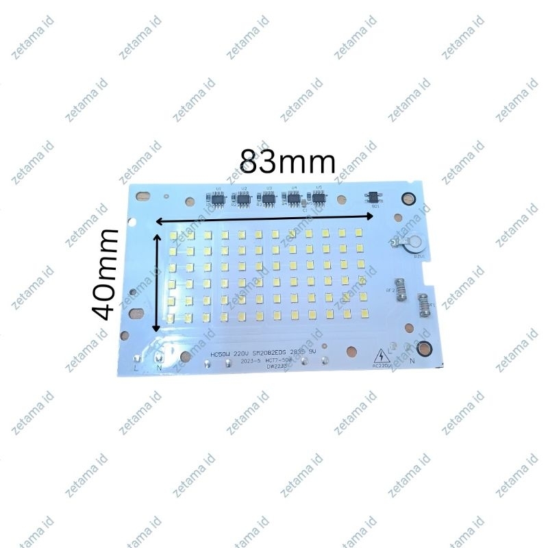 Jual Modul LED Lampu Sorot Pcb Board Mesin Lampu Sorot Refill 220V AC ...