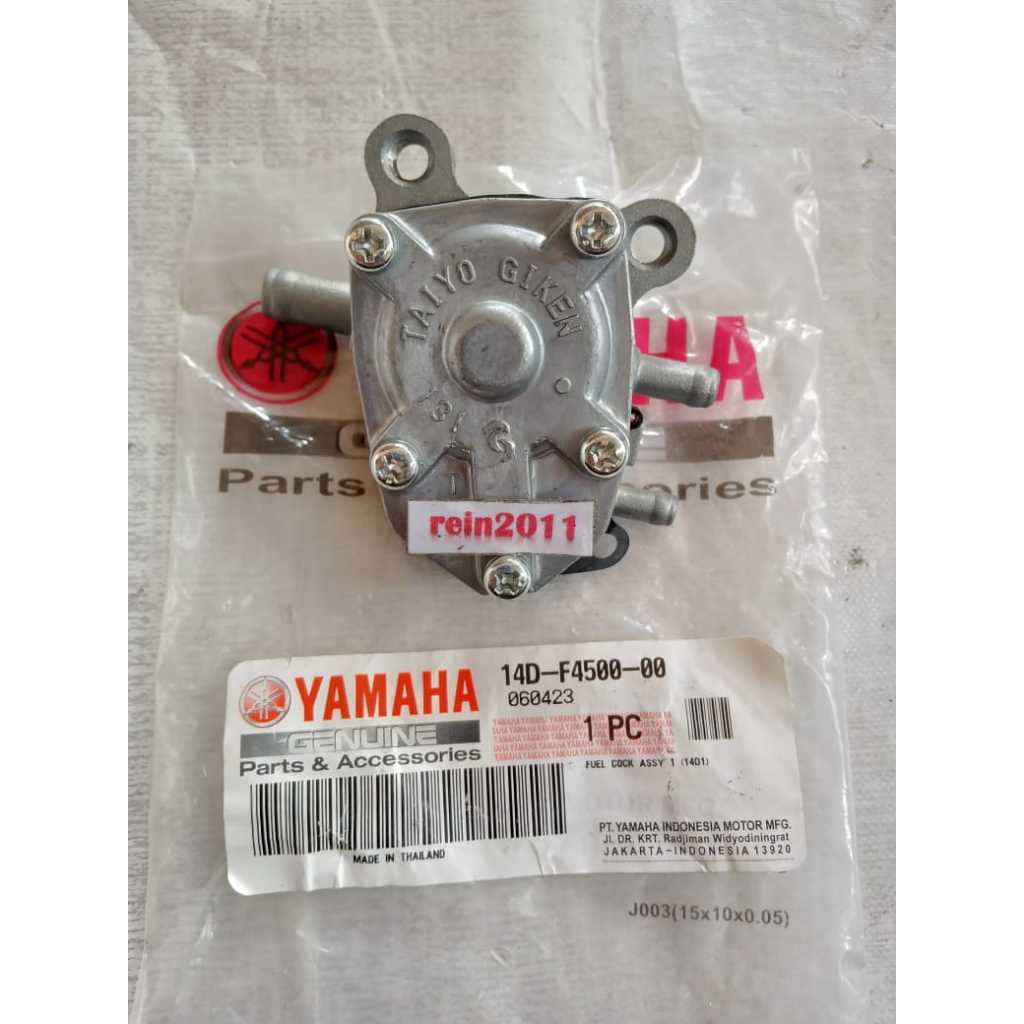 Jual FUEL COCK MEMBRAN KRAN BENSIN MIO SOUL ASLI ORI YAMAHA 14D F4500 ...