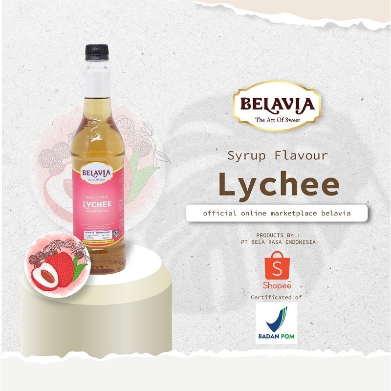 Jual Lychee Syrup Belavia | Shopee Indonesia