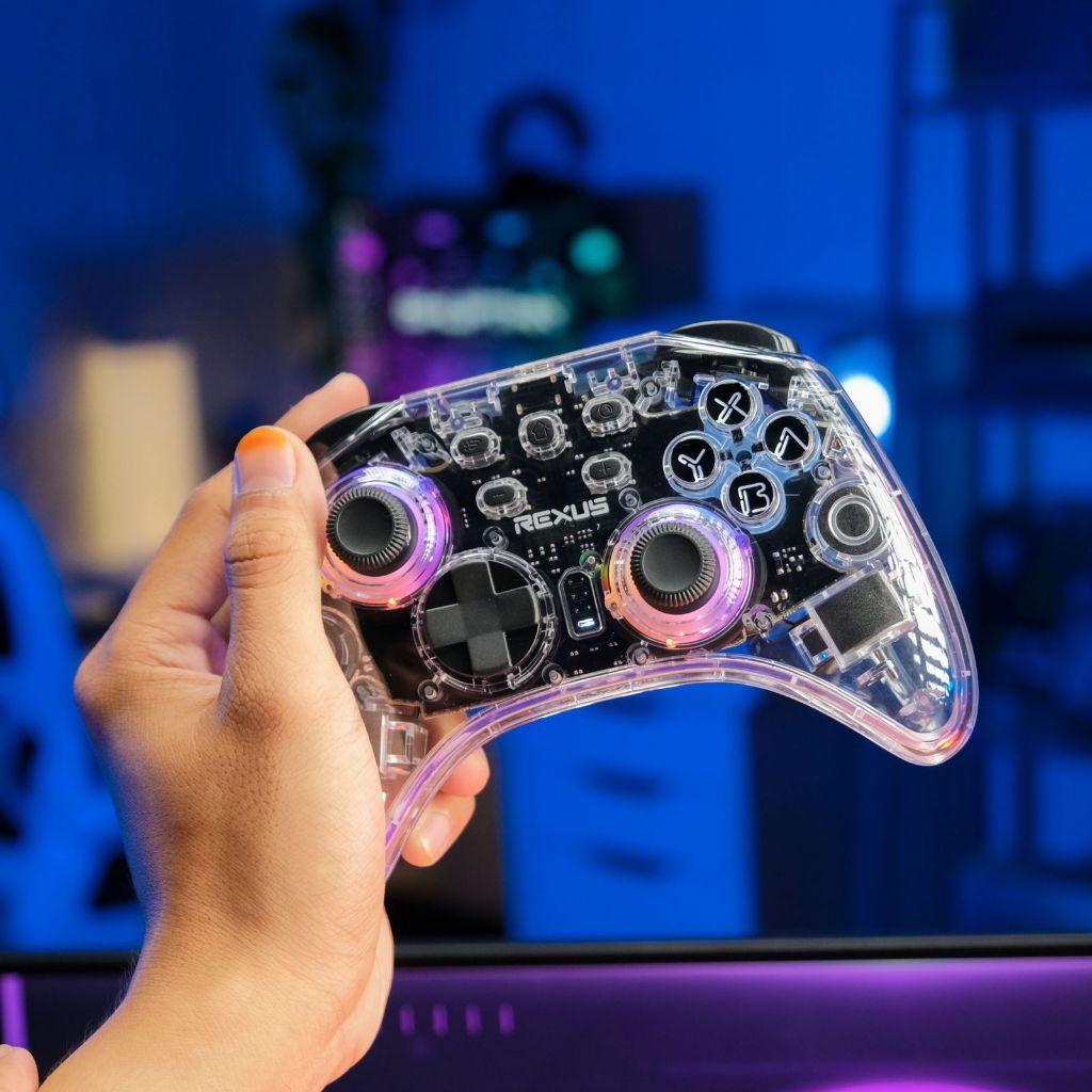 Jual Gamepad Rexus Wireless Bluetooth Gaming Joystick GX-400 GX400 ...