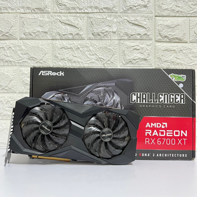 Jual VGA RX 6700XT 12GB ASROCK CHALLENGER GDDR6/ RX 6700 XT 12GB ...