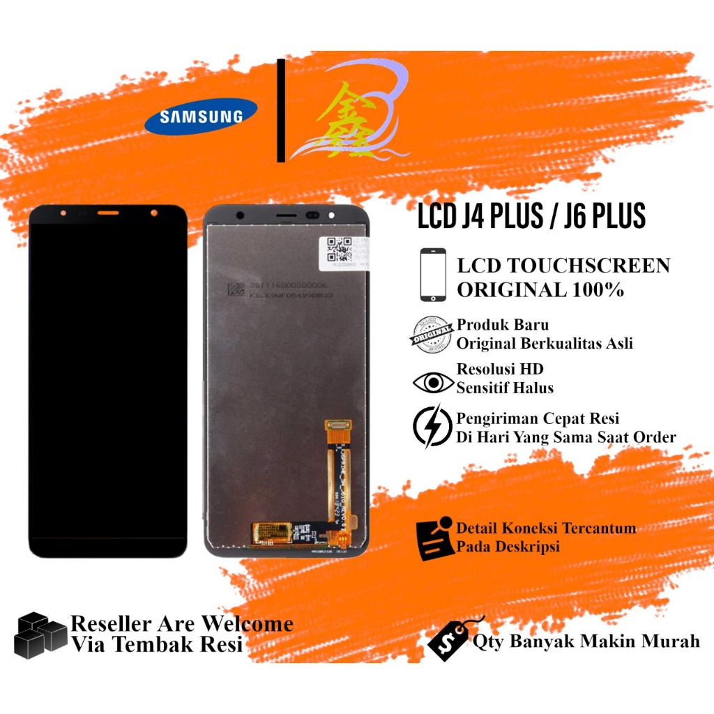 Jual LCD TOUCHSCREEN SAMSUNG J4 PLUS / J6 PLUS FULLSET | Shopee Indonesia