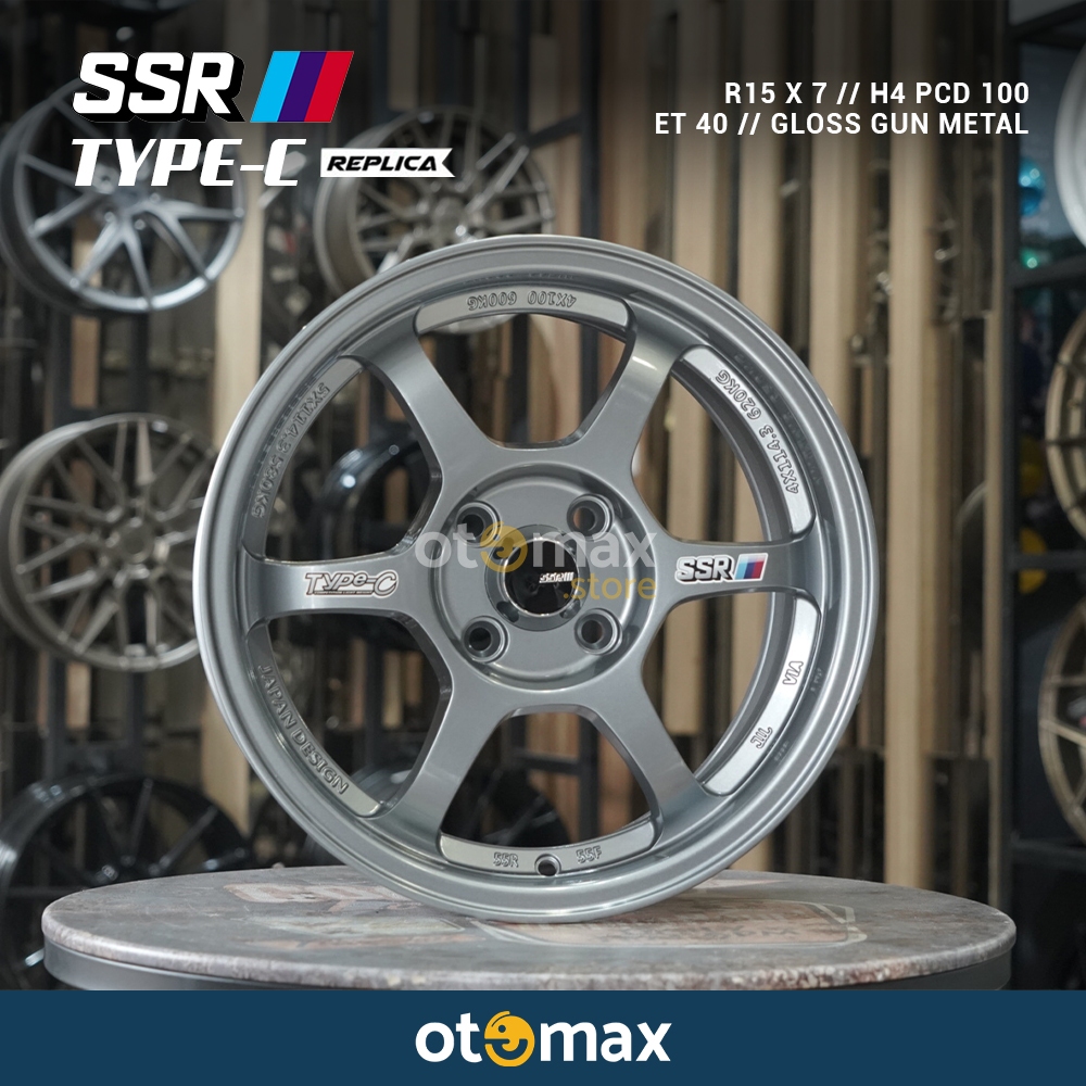 Jual Velg Mobil SSR Type C 654 Ring 15 Gloss Gunmetal | Shopee Indonesia