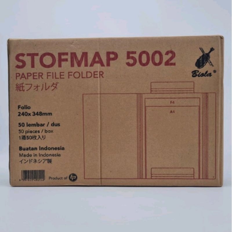 Jual Stopmap Kertas Biola 5002 Isi 50pcs | Shopee Indonesia