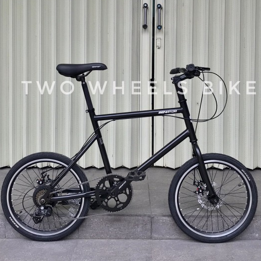 Jual Sepeda Minivelo 20 inc senator New 8 speed rem cakram bisa buat ...