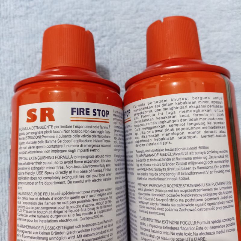 Jual Racun Api Mobil SR 500ml BARU Exp 2029 / Pemadam Api / Fire Stop ...