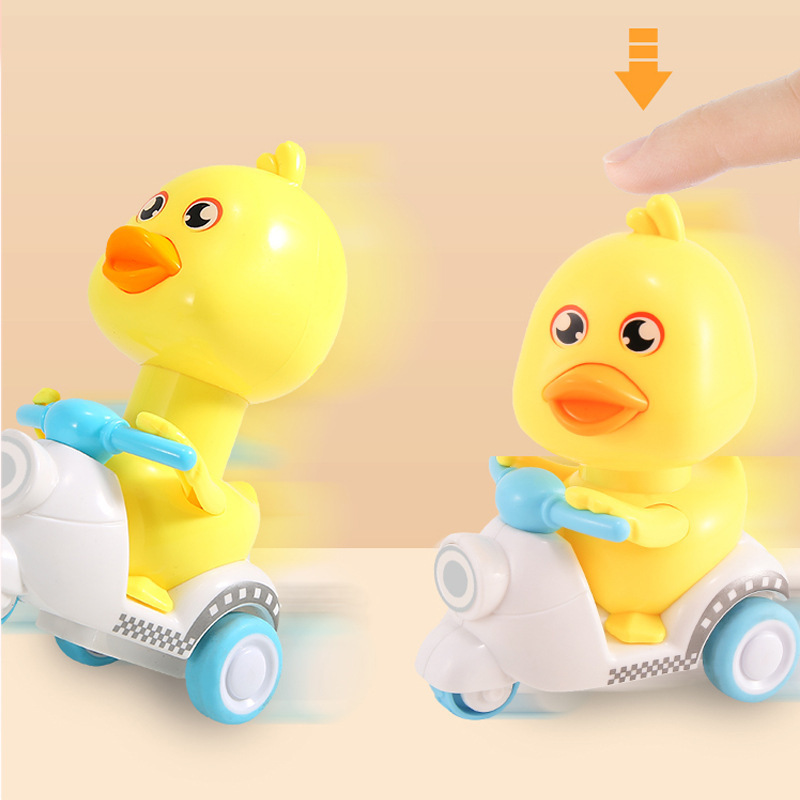 Jual Mainan Anak BEBEK MOTOR / Mainan edukasi anak (tekan Bagian Kepala ...
