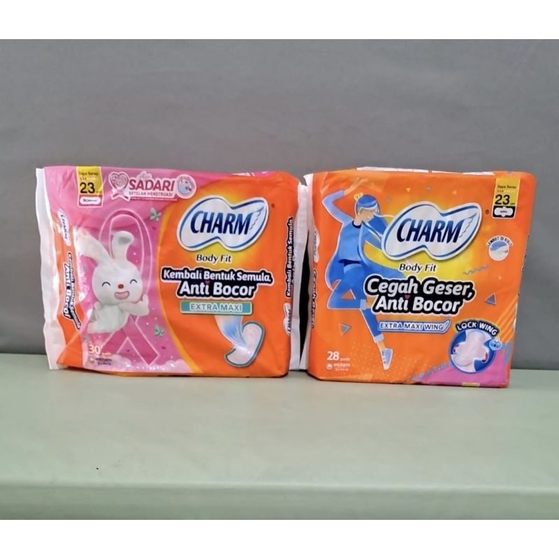 Jual CHARM body fit extra maxi 23cm non wing isi 20 / 30 / wing 23cm ...