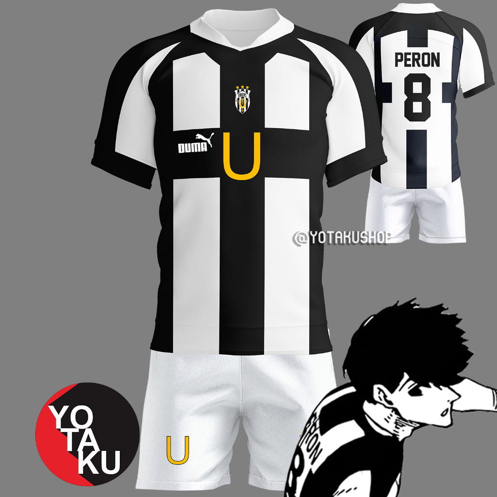 Jual Jersey Anime Cosplay Blue Lock UBERS Peron Full Set YOTACOS ...