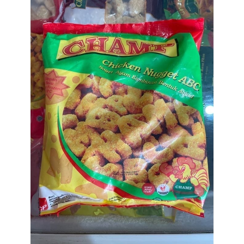 Jual CHAMP NUGGET AYAM ABC 500GR | Shopee Indonesia