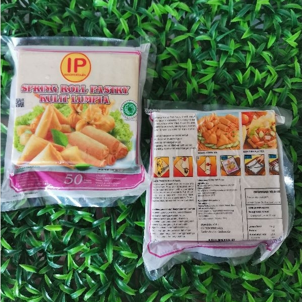 Jual IP Spring Roll Pastry Kulit Lumpia - Isi 50 pcs - Ukuran 5 Inci - Berat 250 gr | Shopee ...