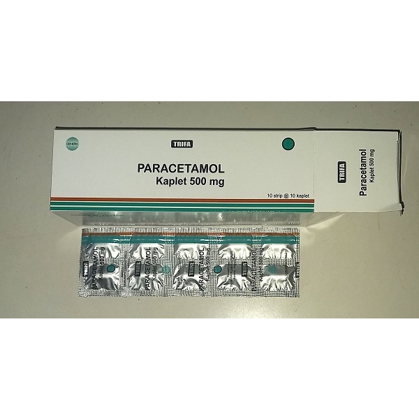 Jual paracetamol tablet 1 box 100 tablet | Shopee Indonesia