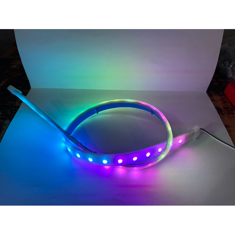 Jual Lampu Led fleksibel Aurora RGB running Dc 12Volt harga 1 pcs ...