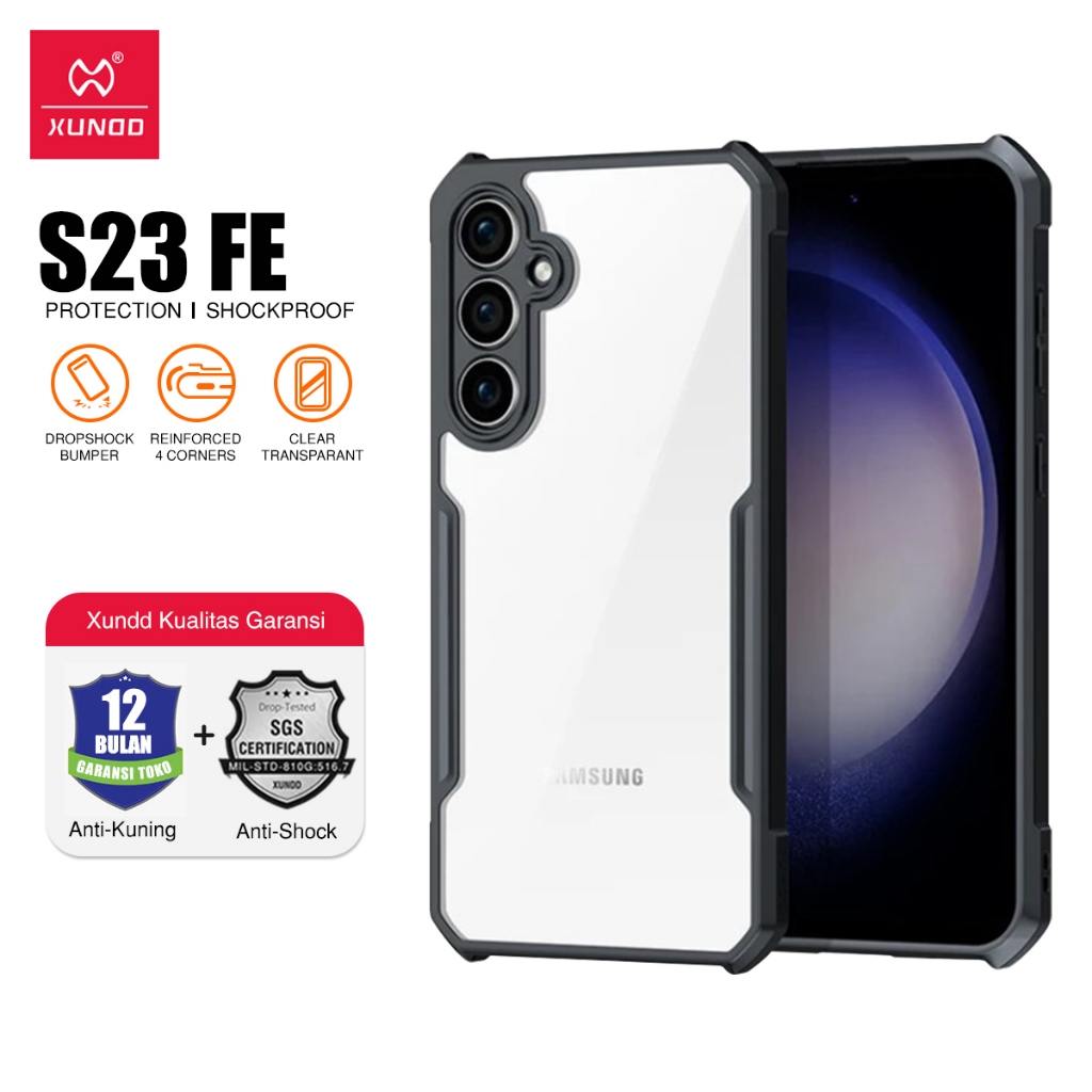 Jual XUNDD Case Untuk Samsung Galaxy S23 FE 6.4 inch Case Shockproof ...
