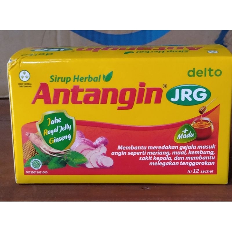Jual Antangin JRG Sirup Herbal Box (12 Sachet) | Shopee Indonesia