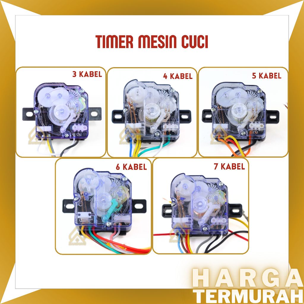 Jual TIMER MESIN CUCI MULTI | TIMER WASHING PEMUTARAN MESIN CUCI ...
