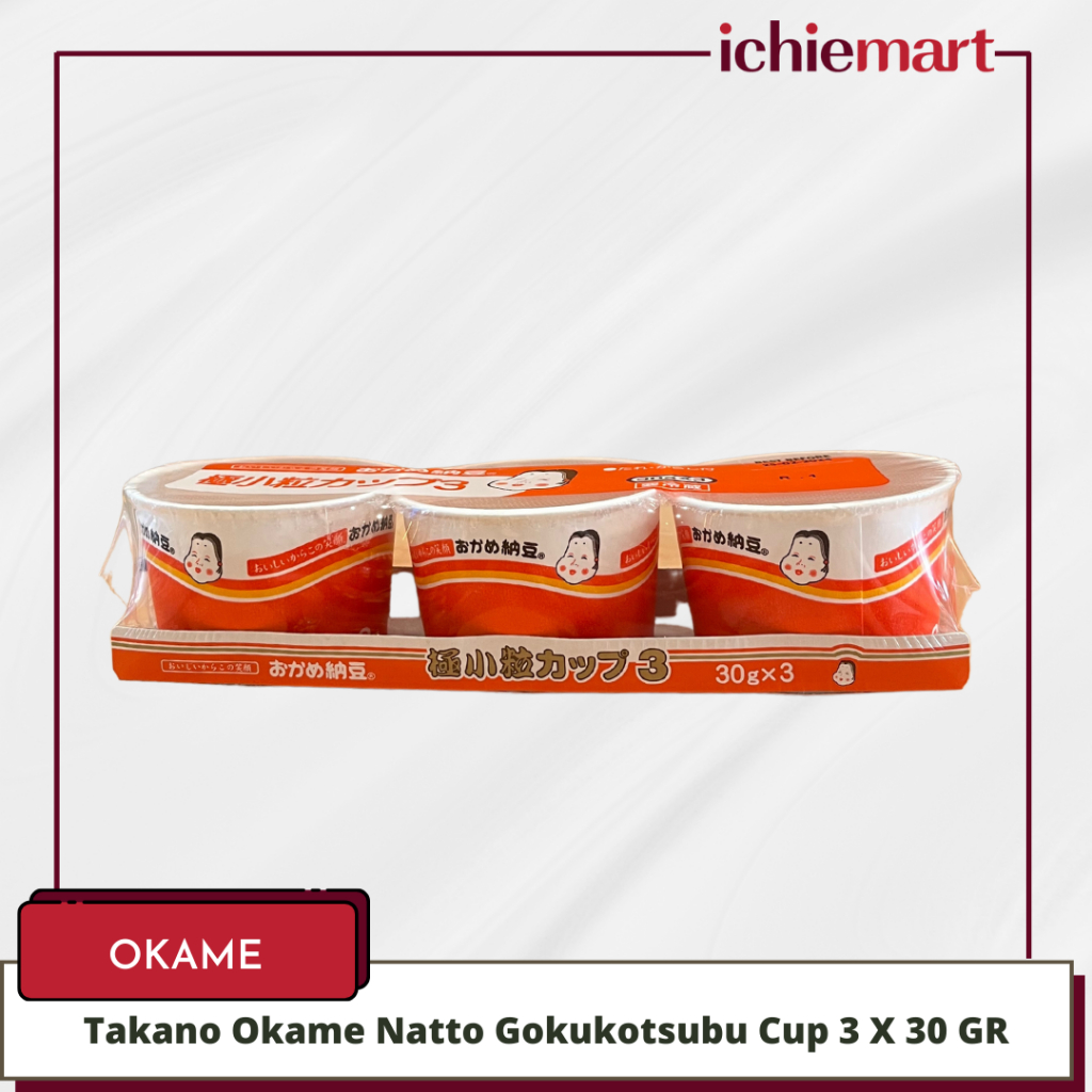 Jual Takano Okame Natto Gokukotsubu Cup 3 X 30 GR | Shopee Indonesia