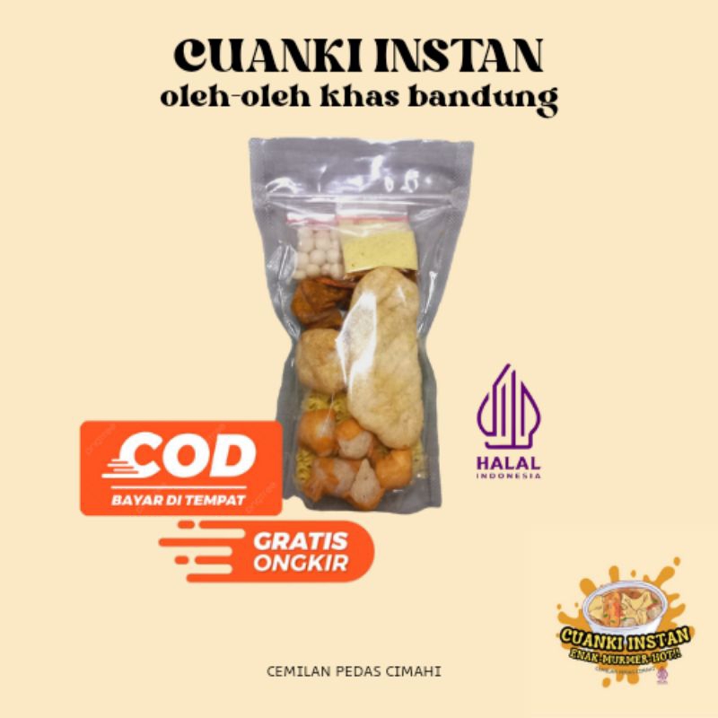 Jual Cuanki Instan Oleh-oleh Khas Bandung | Shopee Indonesia