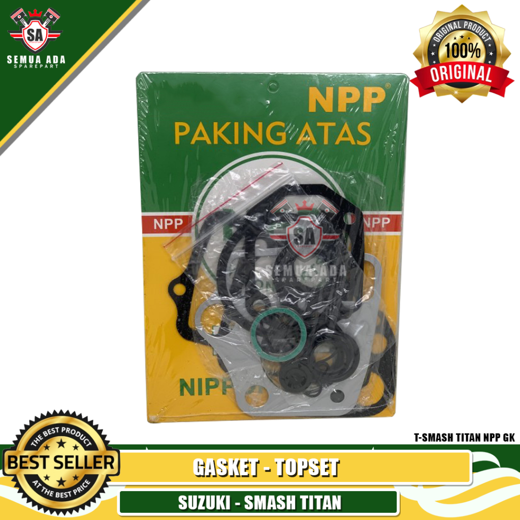 Jual PAKING HEAD GASKET TOP SET SUZUKI SMASH TITAN - NPP | Shopee Indonesia